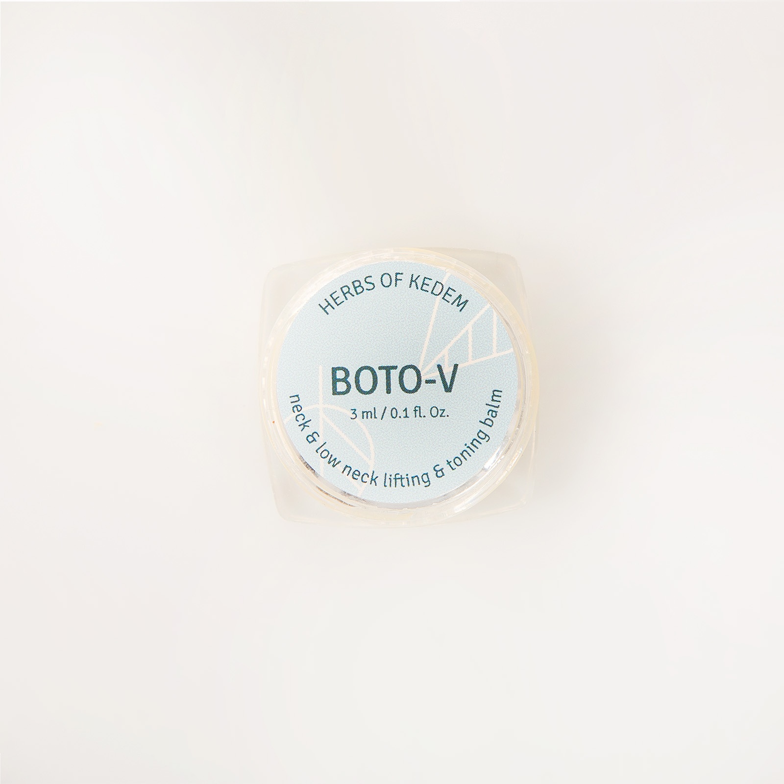 BOTO-V 3 ML Neck & low neck lifting balm for one week - Herbs of Kedem